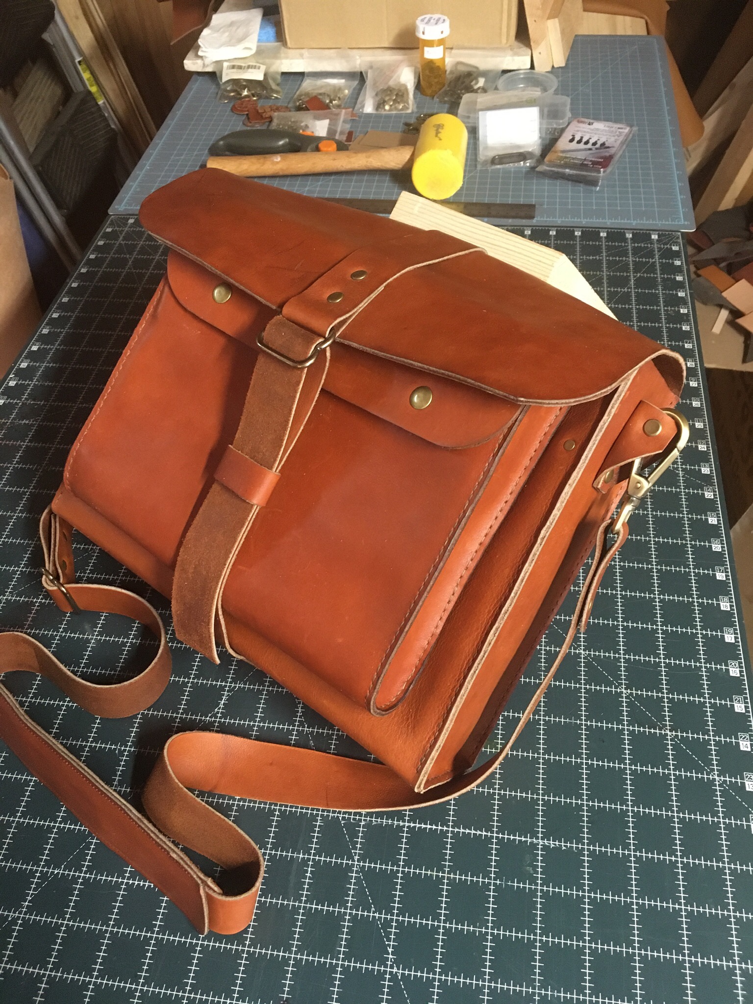 Leather work (2021) – Lucky Clover Farm